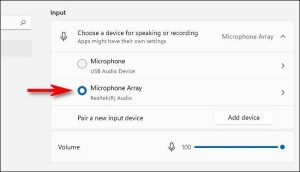 How to Choose Your Microphone in Windows 11 - DED9