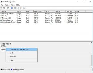 How to Change Drive Letters for Partitions and CD/DVD Drives in Windows ...