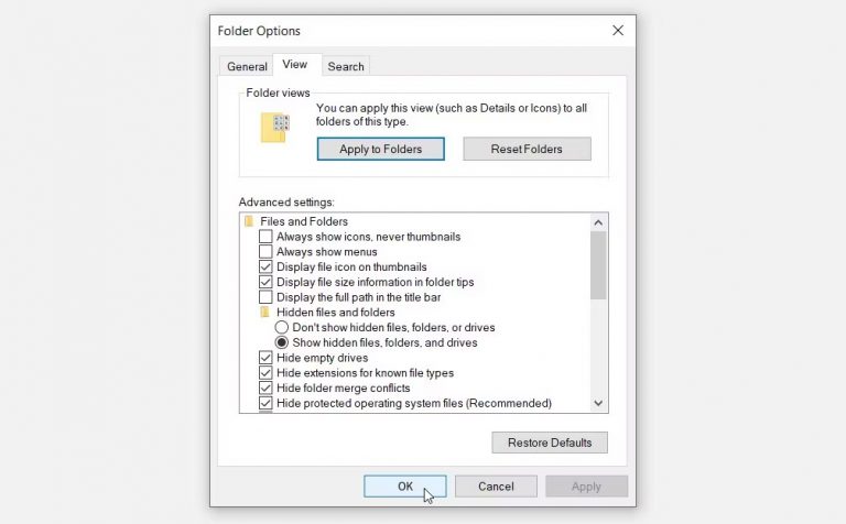 10 Ways to Open the Windows 10 Folder Options - DED9
