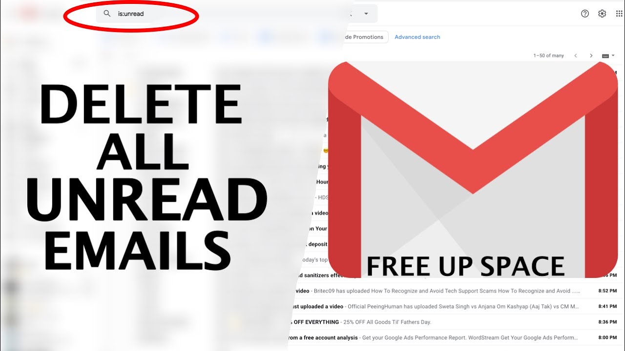 How To Quickly Delete All Gmail Emails