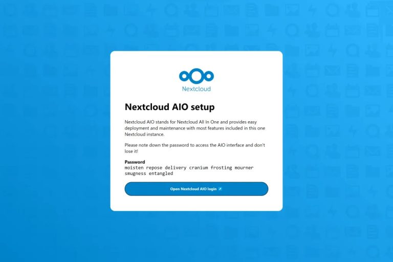 How to to Install NextCloud on Windows server - DED9